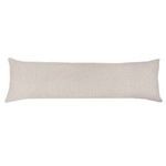 Connor 18" x 60" Decorative Body Pillow with Insert - Ivory / Amber