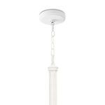 River Reed Basin White Small Chandelier | Scout & Nimble