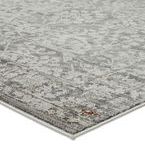 Elvira Modern Floral Gray/ Cream Rug - 5'11" x 8'11" | Scout & Nimble