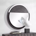 Uttermost Tajitu Modern Round Mirror | Scout & Nimble