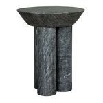 Nox Black Marble Side Table | Scout & Nimble