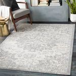 Monaco Silver Gray Traditional Rug | Scout & Nimble