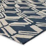 Caelum Indoor / Outdoor Trellis Navy / Cream Area Rug | Scout & Nimble