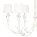 River Reed Basin White Small Chandelier | Scout & Nimble