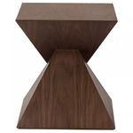 Giza Brown Walnut Side Table | Scout & Nimble