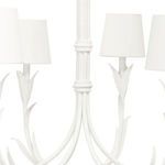 River Reed Basin White Small Chandelier | Scout & Nimble