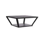 Welbourne Ebony Grasscloth Cocktail Table | Scout & Nimble