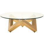 Como Gold & Glass Coffee Table | Scout & Nimble