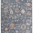 Feyre Oriental Dark Blue/ Tan Rug | Scout & Nimble