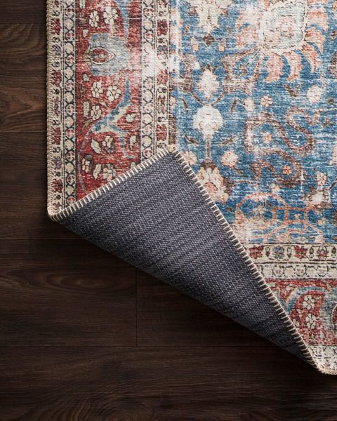 Loren Blue / Brick Rug | Scout & Nimble
