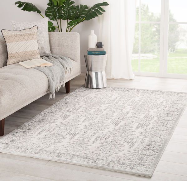 Brighton Oriental Gray/ Cream Rug | Scout & Nimble