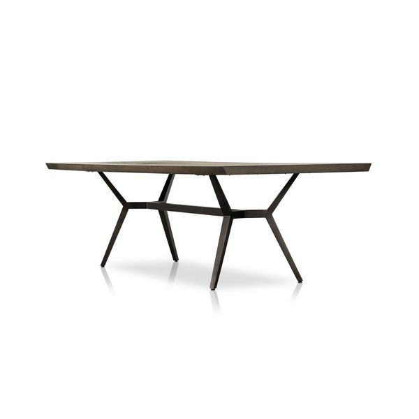 Bryceland Iron Dining Table - Gunmetal | Scout & Nimble