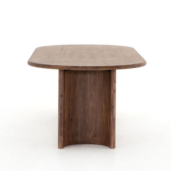 Paden Dining Table Seasoned Brown Acacia | Scout & Nimble
