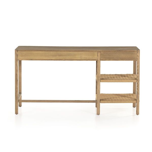 Zuma Natural Ash Modular Desk | Scout & Nimble