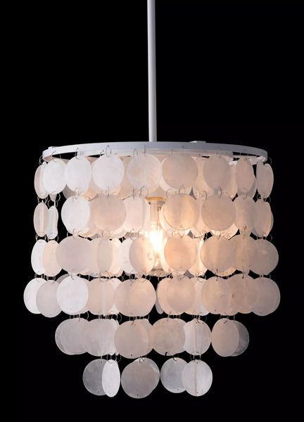 Shell Ceiling Lamp White | Scout & Nimble