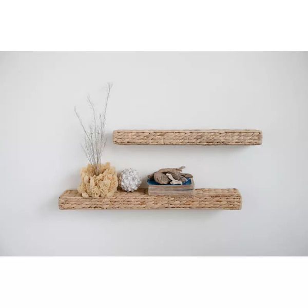 Hand Woven Water Hyacinth Wall Shelf | Scout & Nimble