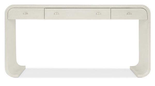 Serenity Bayport Wood & Raffia Writing Desk - Scout & Nimble
