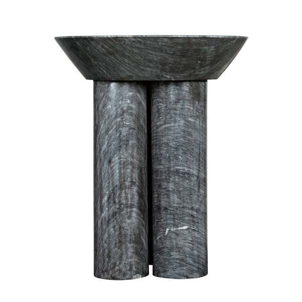 Nox Black Marble Side Table | Scout & Nimble