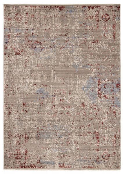 Tara Oriental Gray/ Red Rug | Scout & Nimble