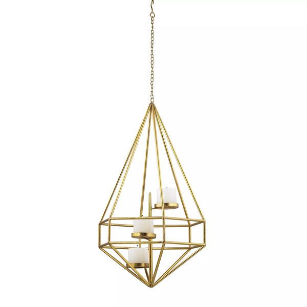 Angular Study Hexagon Pillar Light Pendant | Scout & Nimble