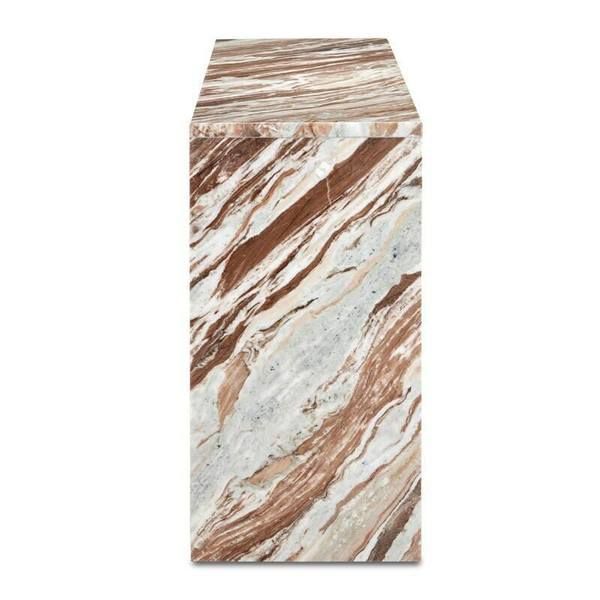 Ryan Brown Marble Side Table | Scout & Nimble