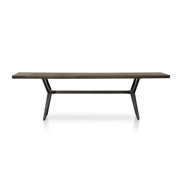 Bryceland Iron Dining Table - Gunmetal | Scout & Nimble