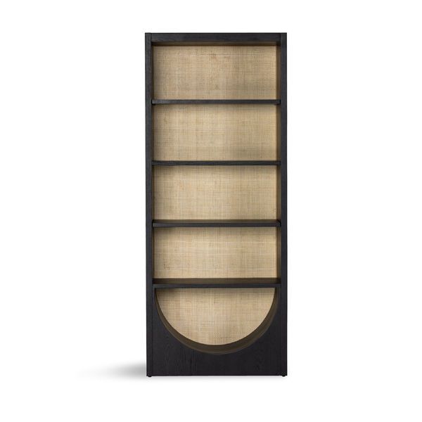 Higgs Cane Bookcase - Light Natural Cane | Scout & Nimble
