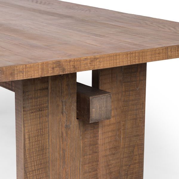 Brandy Rustic Weathered Elm Dining Table | Scout & Nimble