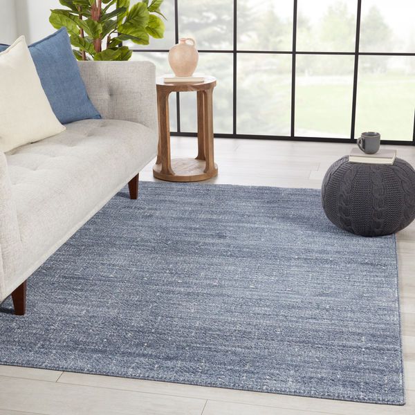Beya Trellis Blue/ White Rug | Scout & Nimble