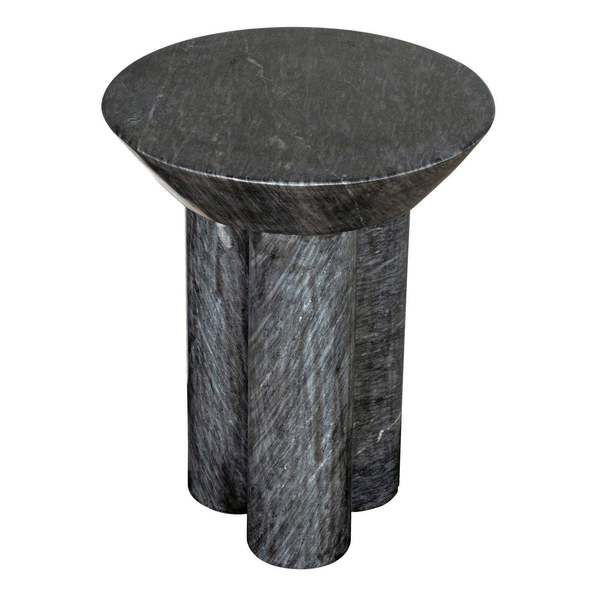 Nox Black Marble Side Table | Scout & Nimble