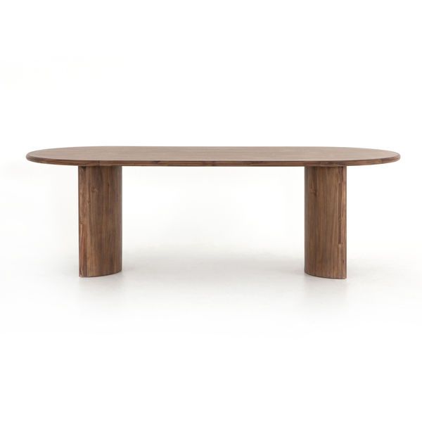 Paden Dining Table Seasoned Brown Acacia | Scout & Nimble