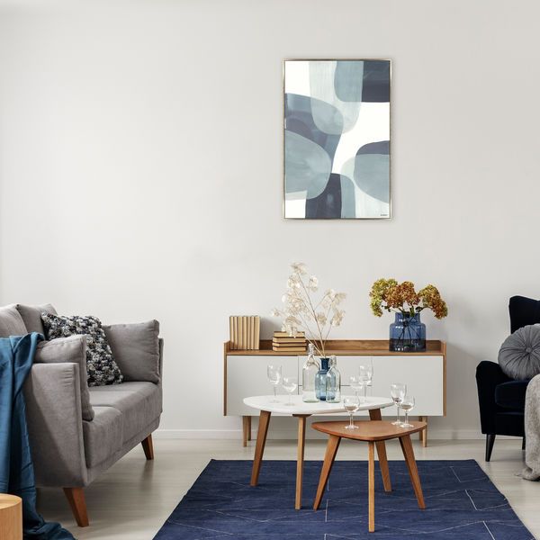 Morning Blues Framed Artwork | Scout & Nimble