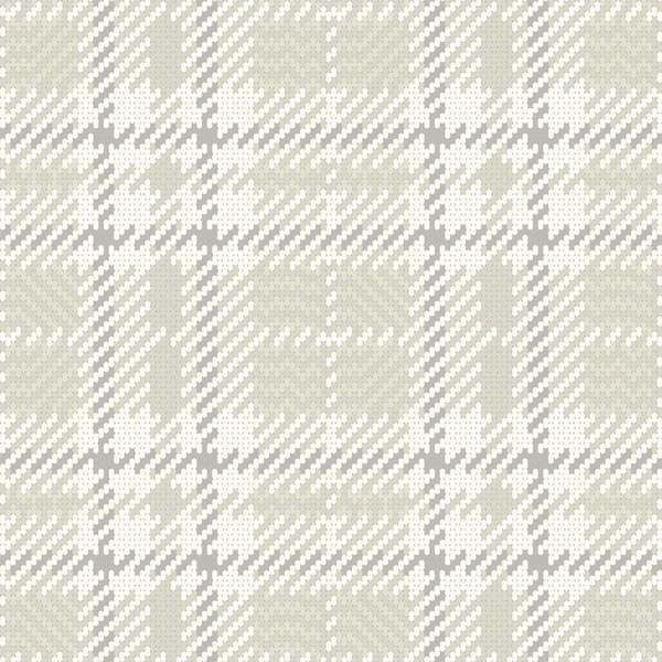 Clark Plaid Berteau Beige Premium Matte Wallpaper | Scout & Nimble