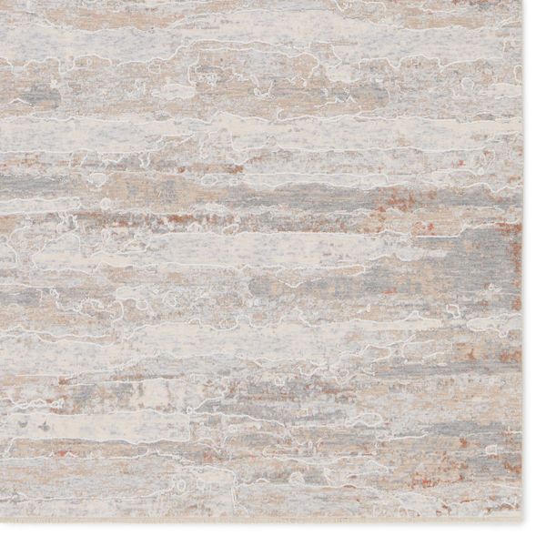 Taroko Modern Abstract Tan/ Cream Rug - 5' x 8' | Scout & Nimble