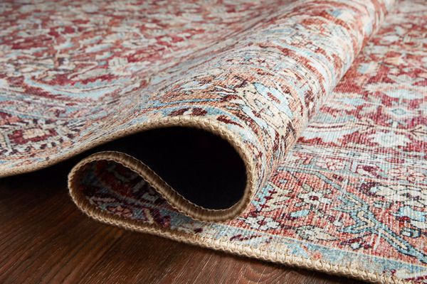 Wynter Tomato / Teal Rug | Scout & Nimble