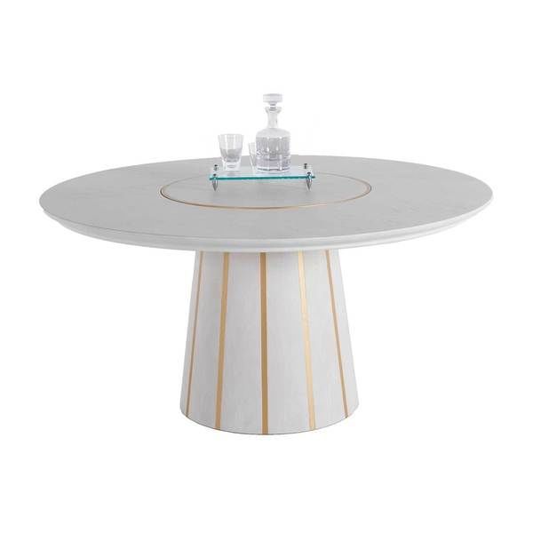 Morgan White Wooden Dining Table | Scout & Nimble