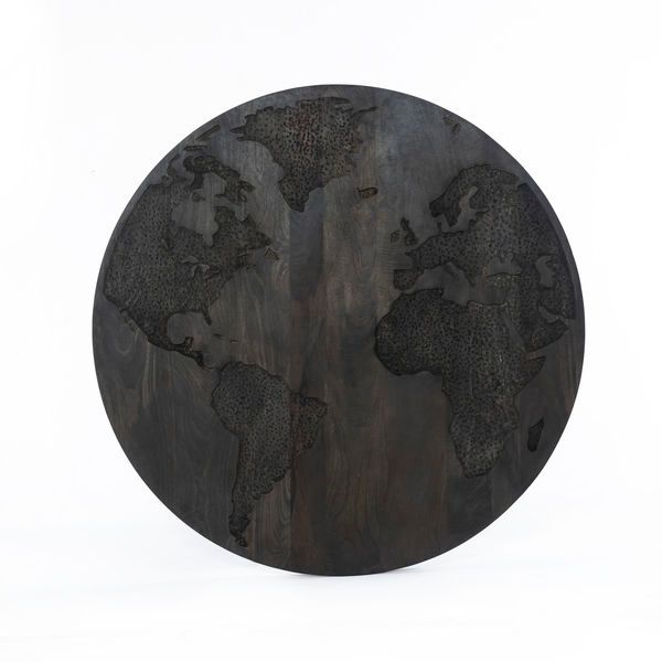 Carved World Map Panel | Scout & Nimble