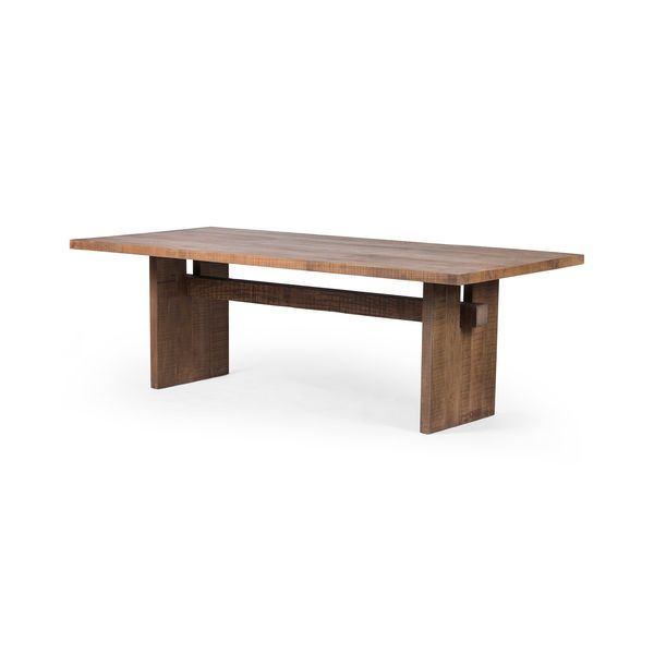 Brandy Rustic Weathered Elm Dining Table | Scout & Nimble