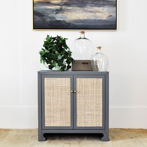 Alden Two Door Cane Cabinet | Scout & Nimble