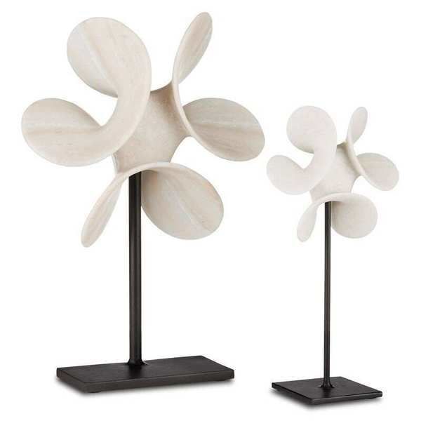 Helice Small Marble Propeller Sculpture | Scout & Nimble