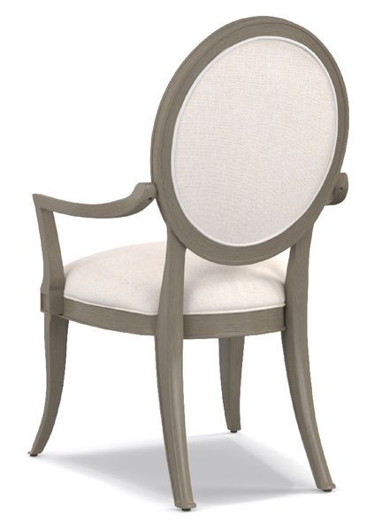 Darling Upholstered Oval Back Arm Chair | Scout & Nimble