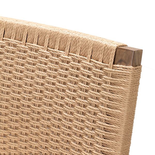 Zuma Natural Paper Cord Bar Stool | Scout & Nimble