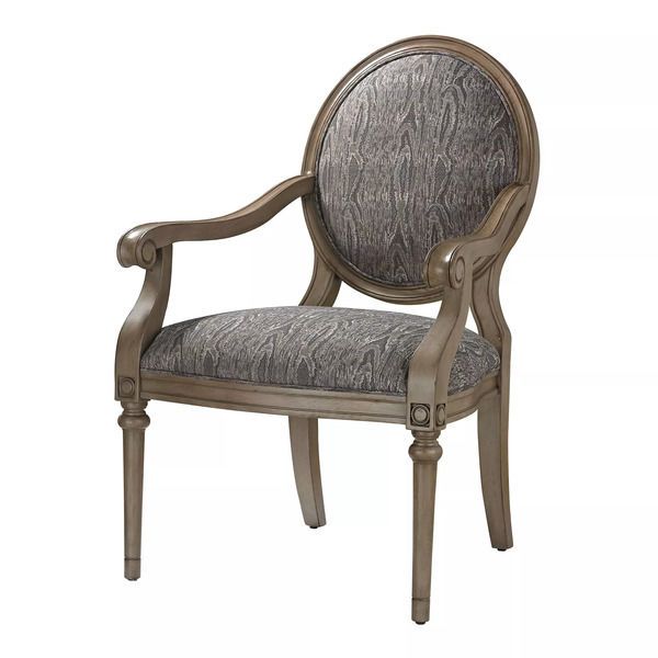 Luxe Accent Chair In Grey | Scout & Nimble