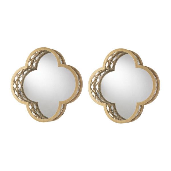 Set Of 2 Quatrefoil Wall Mirrors | Scout & Nimble
