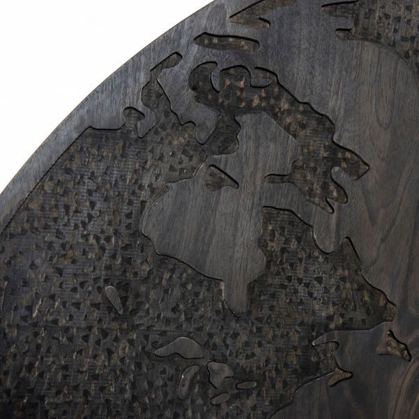 Carved World Map Panel | Scout & Nimble