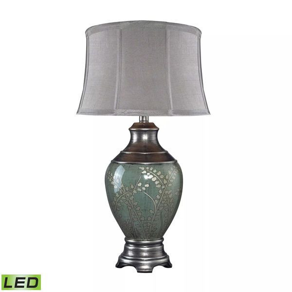Biltmore Westvale Table Lamp In Handpainted Pinery Green Finish