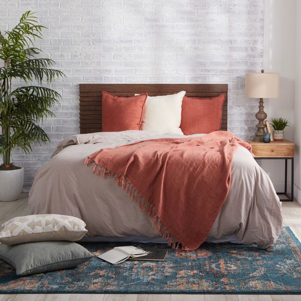 Milana Oriental Blue/ Blush Rug | Scout & Nimble