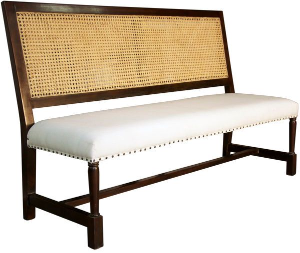 Colonial Caning Bench | Scout & Nimble