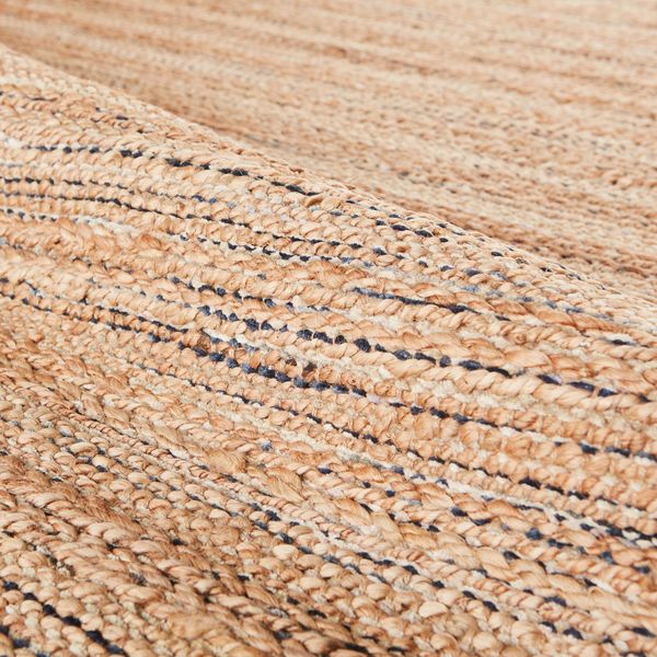 Canterbury Natural Solid Tan/ Black Rug | Scout & Nimble