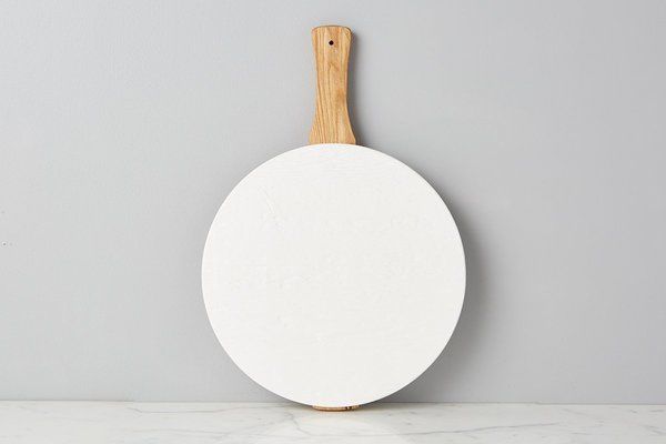 White Round Italian Pizza Board | Scout & Nimble